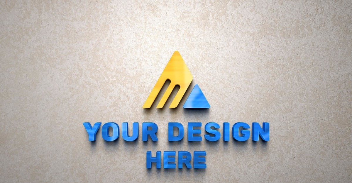 Textured Wall Logo Effect Design #274075 - TemplateMonster