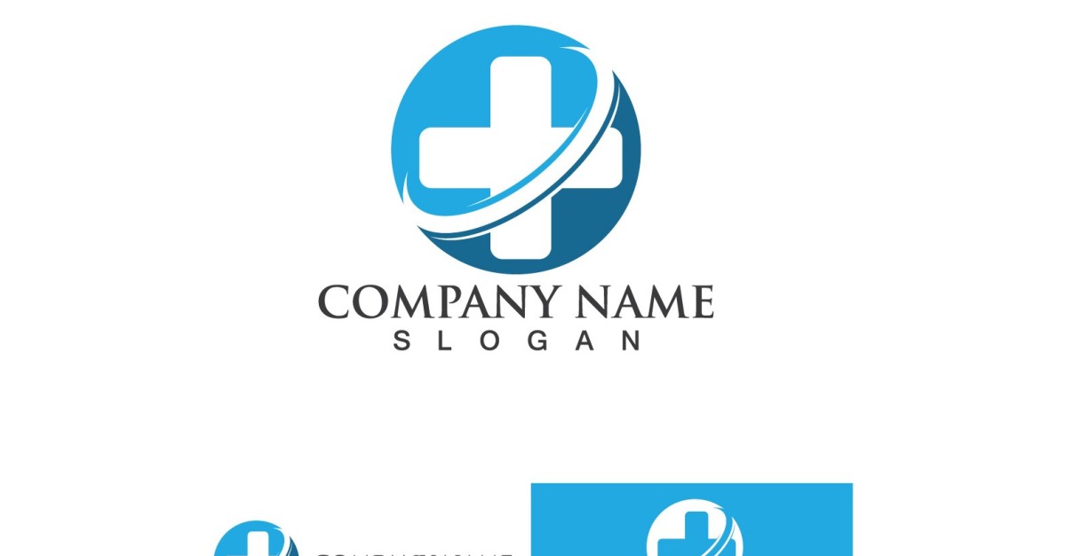 Hospital logo Vector Template Design - TemplateMonster