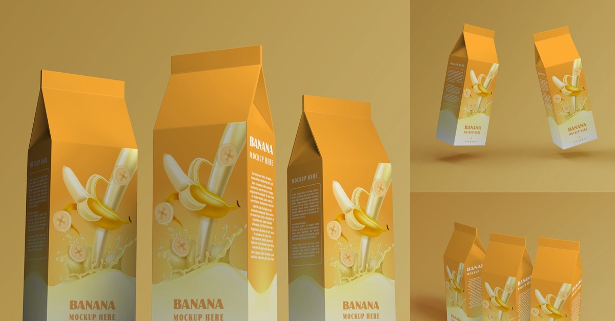 Bundle Drink Package Mockup #275163 - TemplateMonster