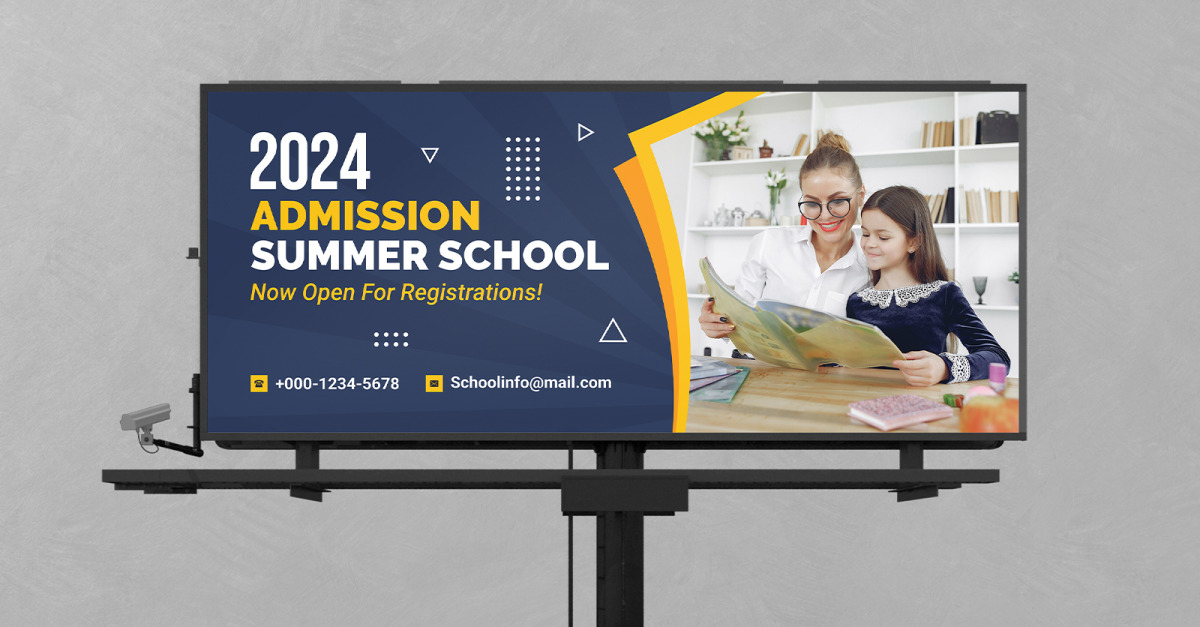 Plakatwand Vorlage Psd