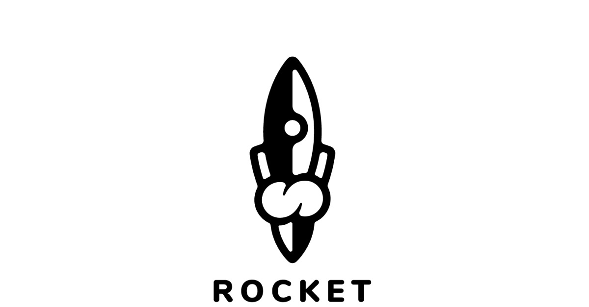 Black Rocket Logo Template #275544 - TemplateMonster