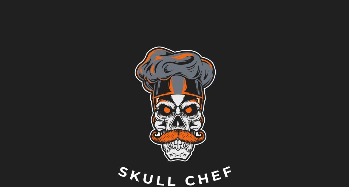Skull Chef Logo Graphic Template #275832 - TemplateMonster