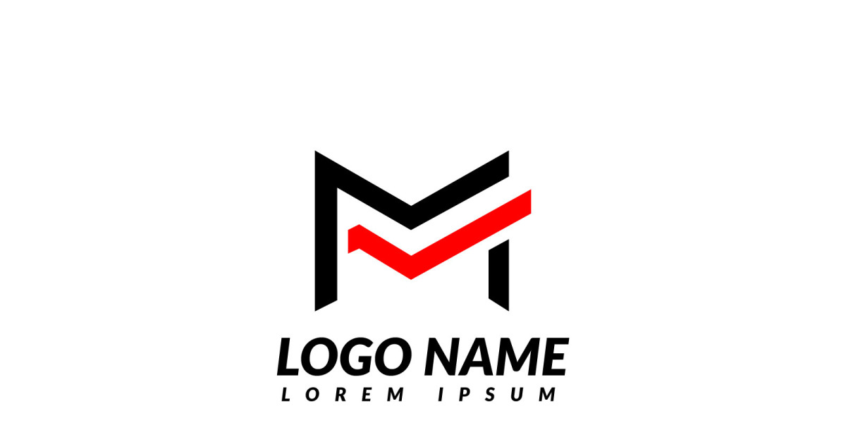 Yaratıcı Harf M Logo Tasarımı #275833 - TemplateMonster