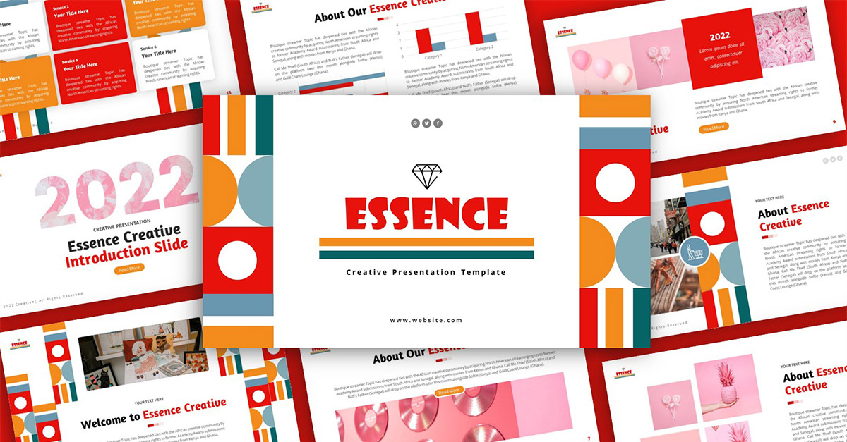 Essence Creative Multipurpose PowerPoint Presentation Template