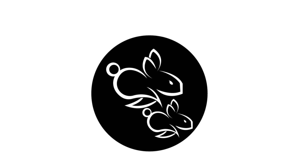Black Rabbit Icon And Symbol Template 12 - TemplateMonster