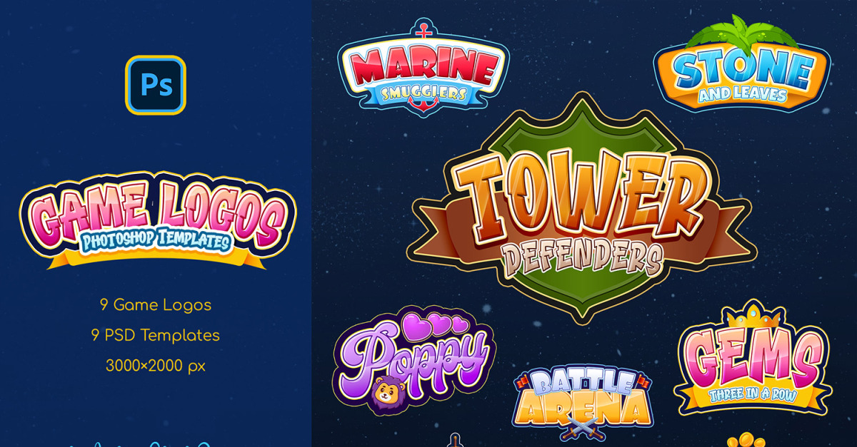 Game Titles - Editable Templates #276965 - TemplateMonster