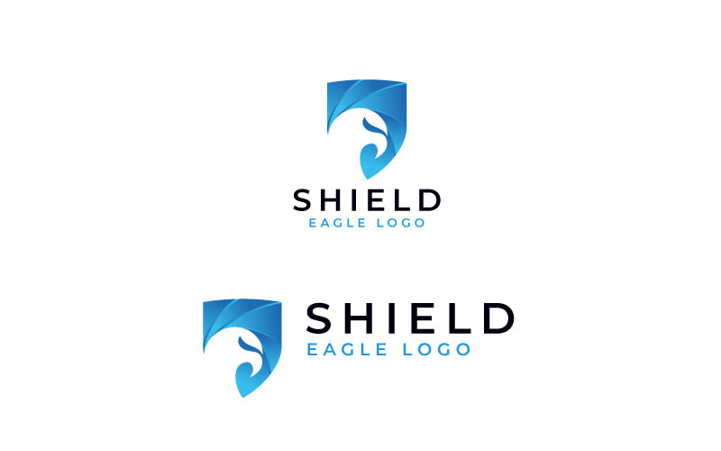 Shield Eagle Logo Design Template #276970 - TemplateMonster