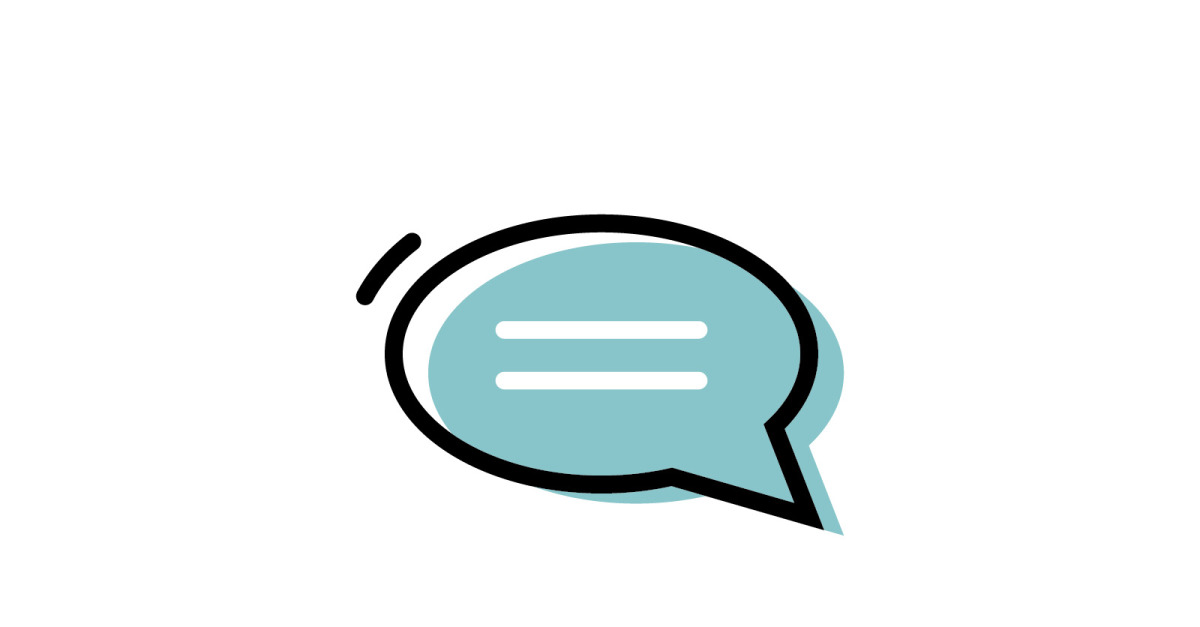 Bubble Chat template. Vector illustration. V20