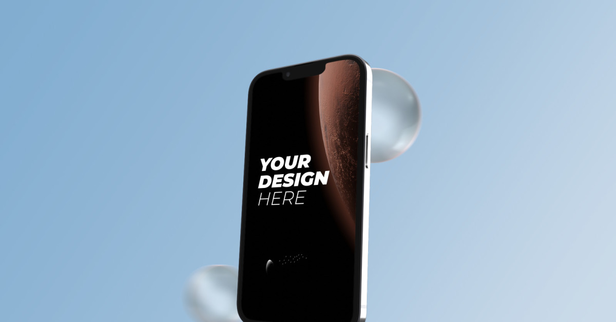 IPhone 13 Pro Mockup Template #277543 - TemplateMonster