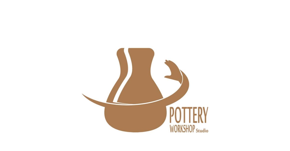 Pottery Studio Logo Vector Template Illustration 2