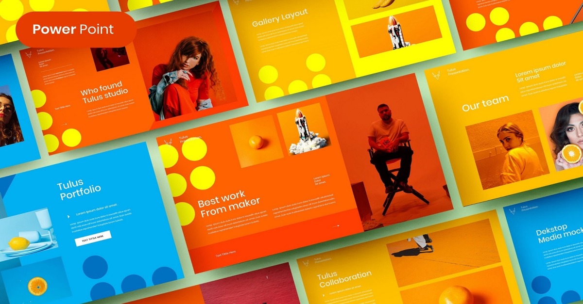 Tulus – Modelo de PowerPoint de Negócios - TemplateMonster