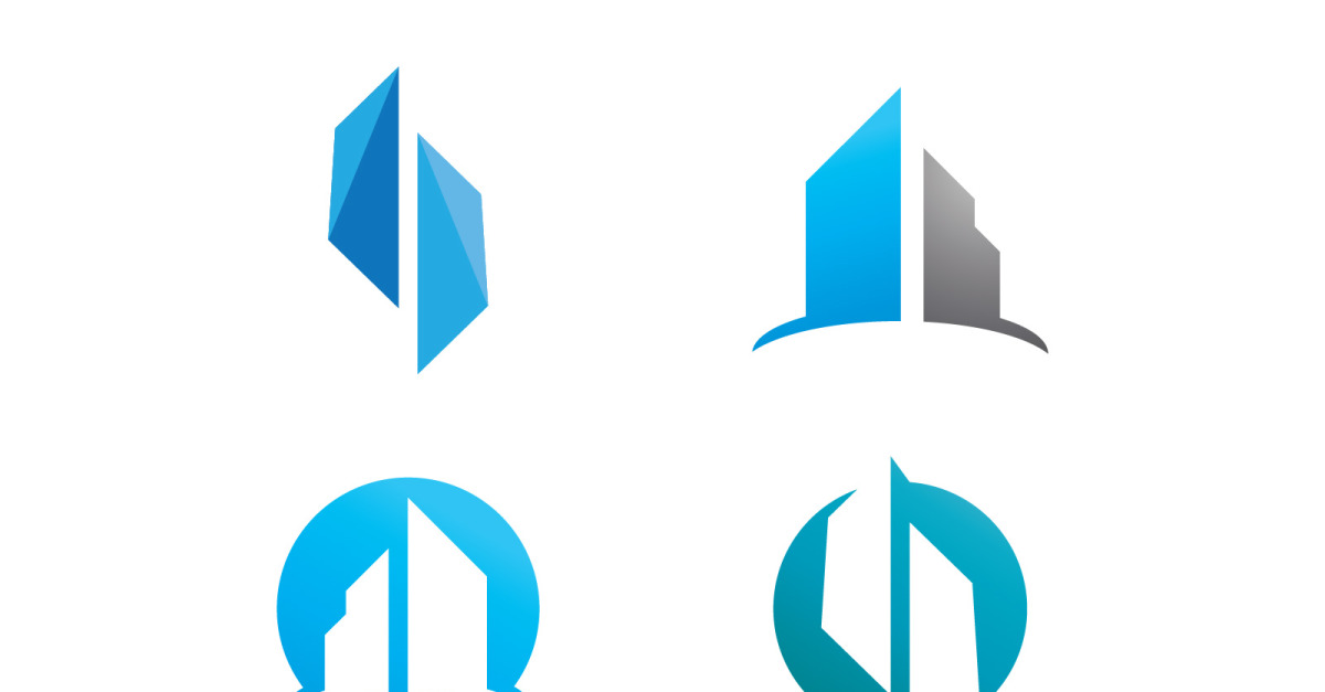 Gebäude-Logo-Vorlage. Vektor-Illustration. V10