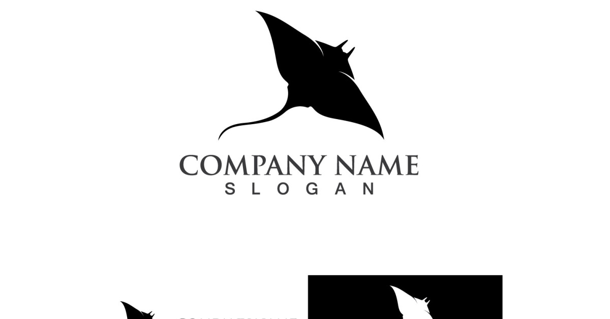 Stingray Logo And Symbol Vector Template Design V11