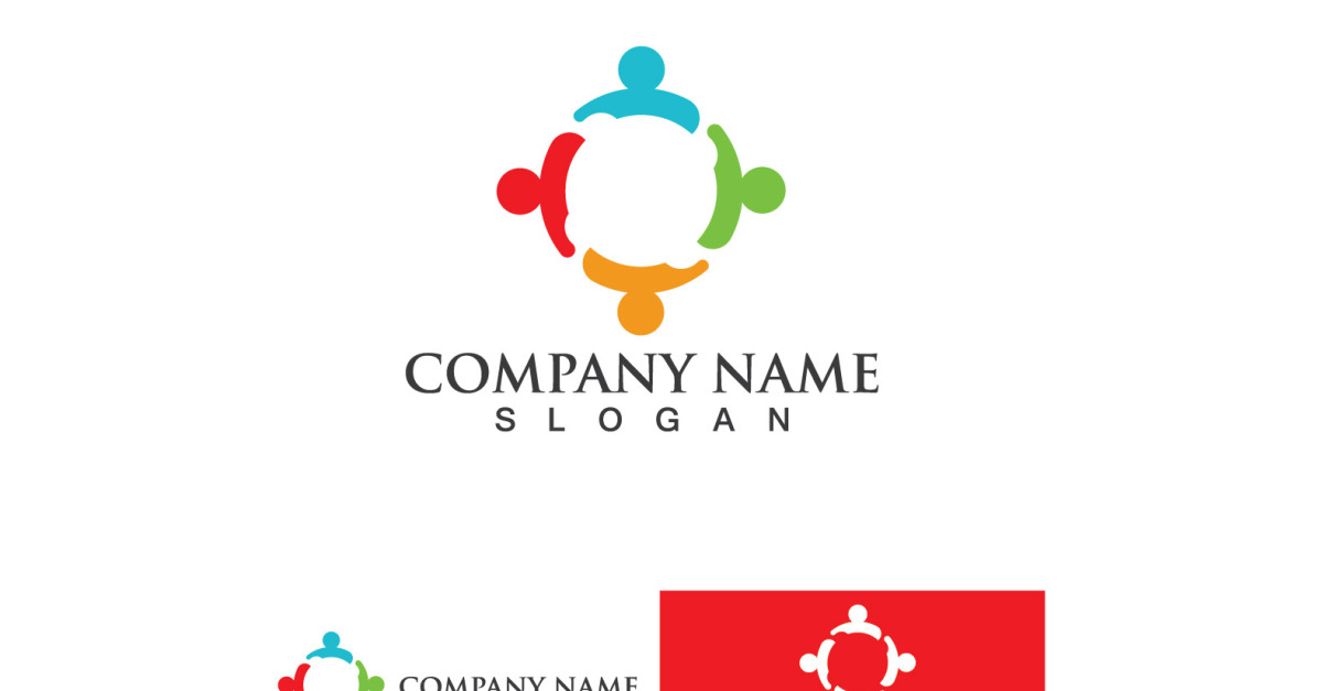 Welt, Gemeinschaft, Logo, Mit, Leute, Und, Kugel, Abbildung, Design, Vector