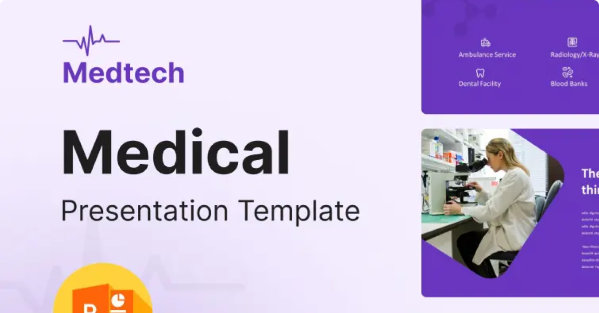 Medetch – Medical PowerPoint Presentation Template