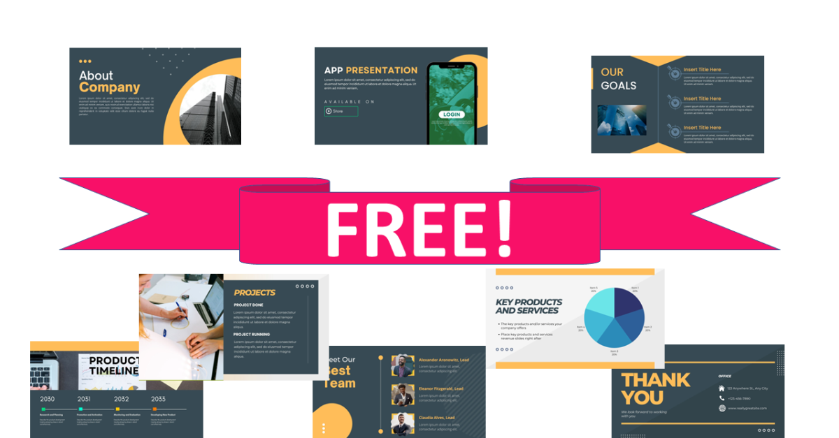 Modèle de présentation PowerPoint d'entreprise GRATUIT