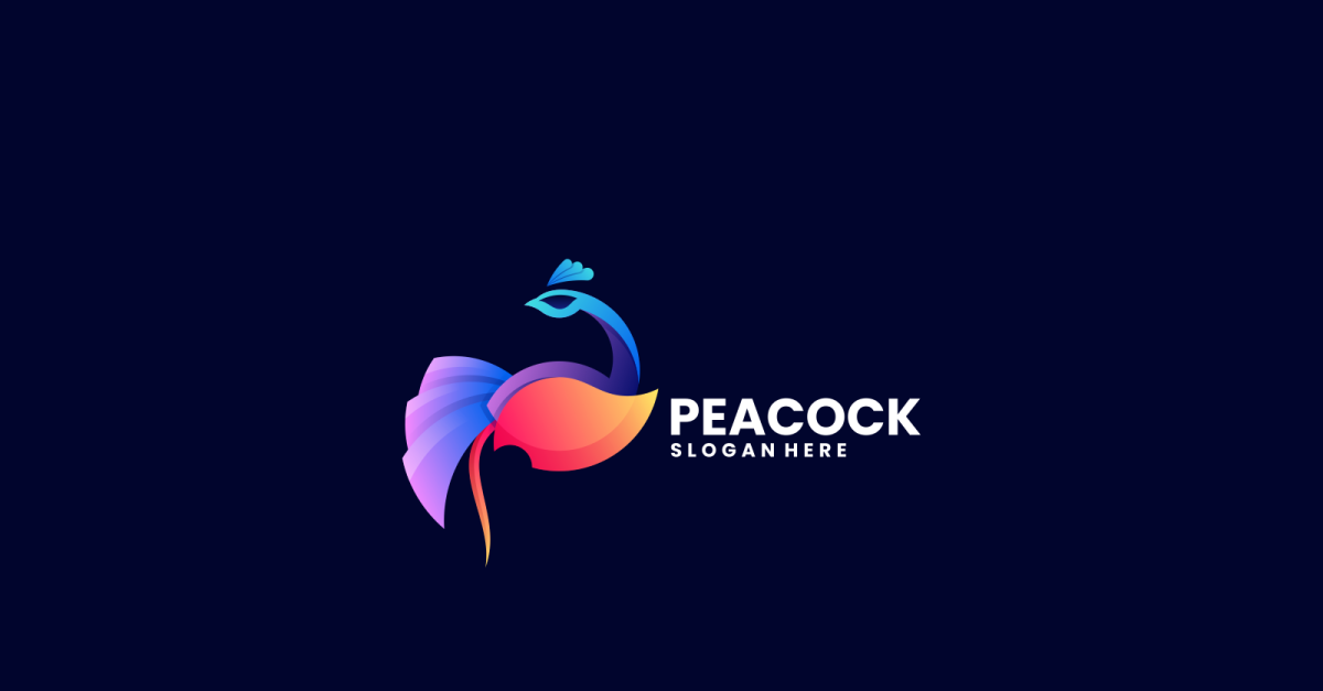 Tavus Kuşu Gradyan Renkli Logo 3 #280290 - TemplateMonster