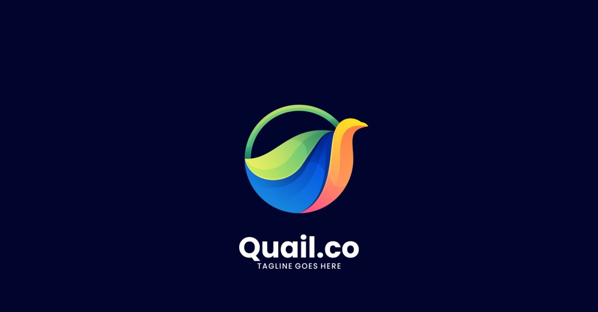 Letter Q Gradient Colorful Logo Template - TemplateMonster