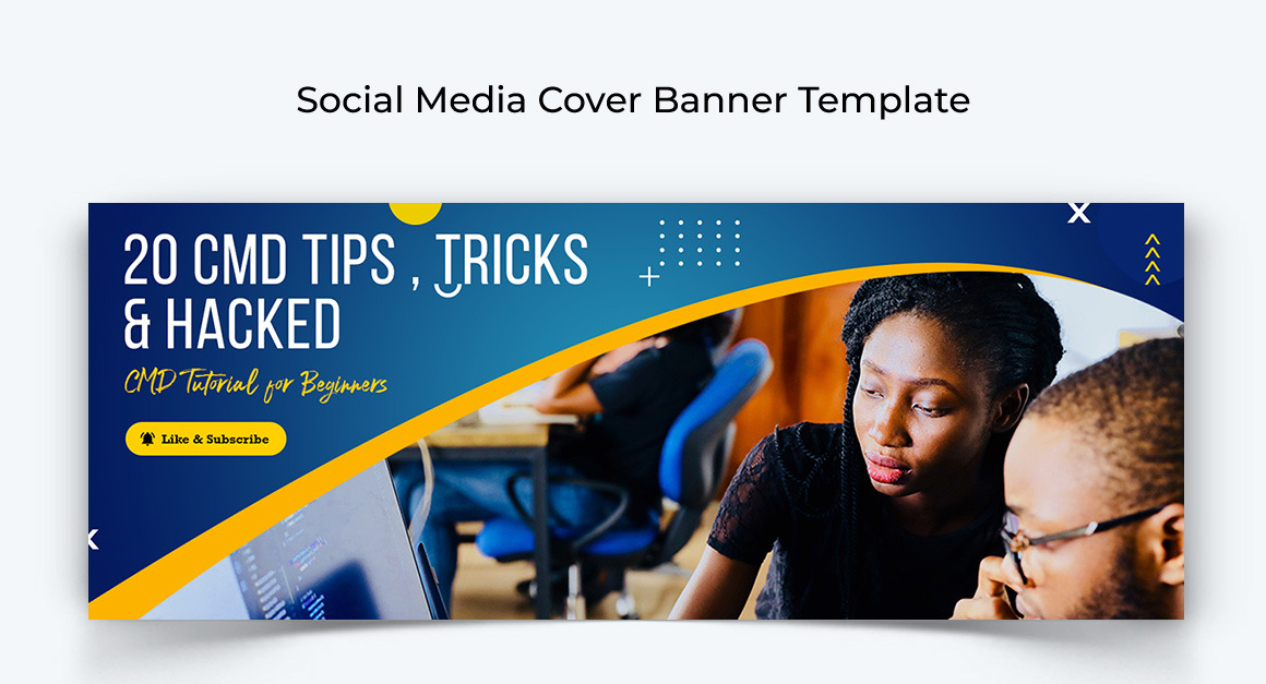 Computer Tricks and Hacking Facebook Cover Banner Design-11