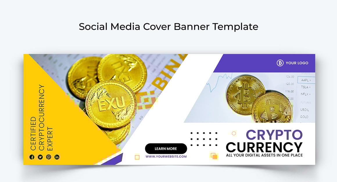 CryptoCurrency Facebook Cover Banner Design-22