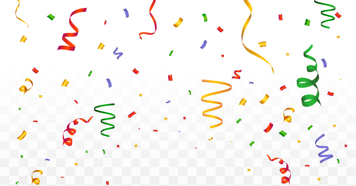 Confetti Falling For Powerpoint Confetti Isolated Stock Photos, Images