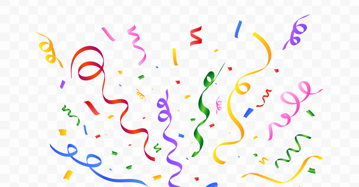 Colorful Confetti Explosion for Carnival - TemplateMonster
