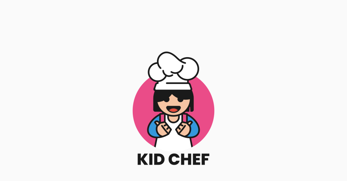 Logotipo De Chef De Dibujos Animados Gorro De Chef, Logotipo, Dibujos