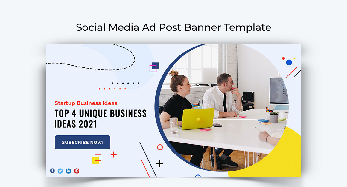 Business Service Facebook Ad Banner Design-48