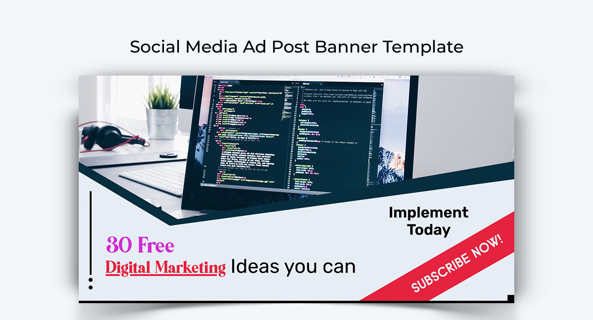 Digital Marketing Facebook Ad Banner Design-12