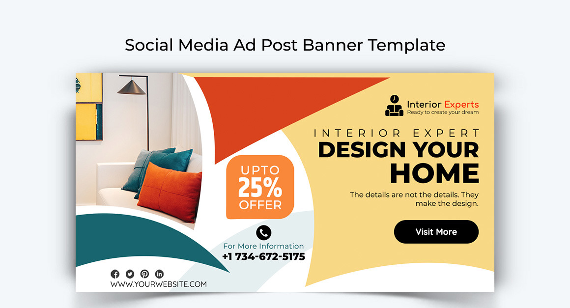 Interior Facebook Ad Banner Design-20 - TemplateMonster