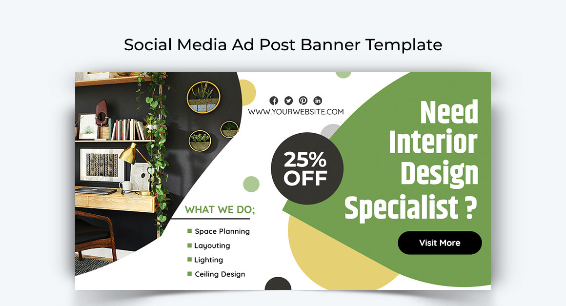 Interior Facebook Ad Banner Design-24 - TemplateMonster
