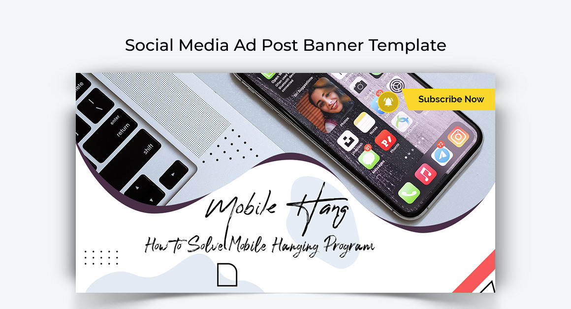 Mobile Tips and Tricks Facebook Ad Banner Design-18