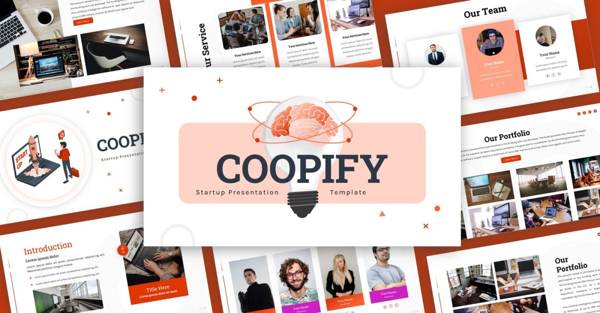 Coopify - Modello PowerPoint multiuso di avvio