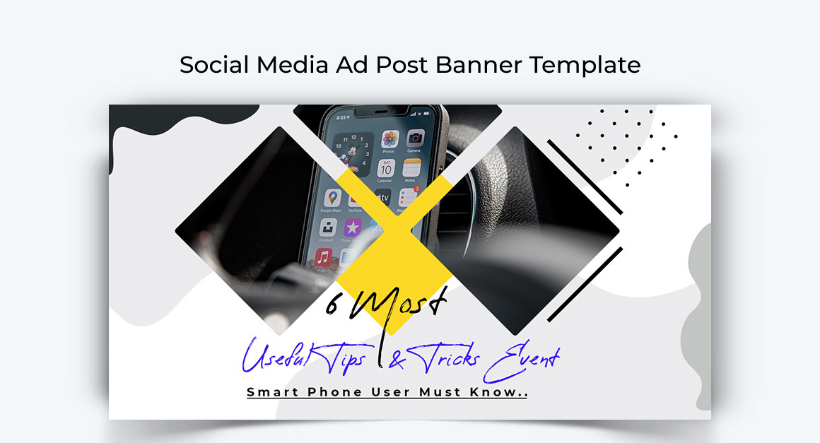 Mobile Tips and Tricks Facebook Ad Banner Design-012