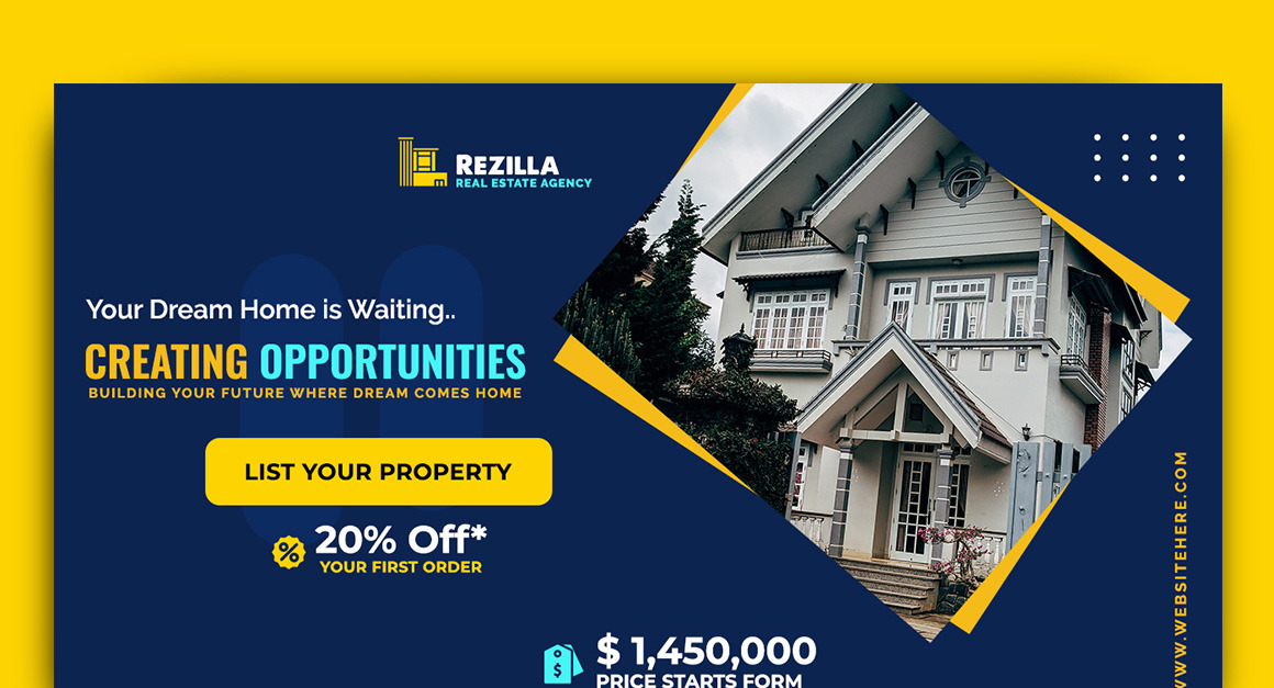 Real Estate YouTube Thumbnail Design Template-13