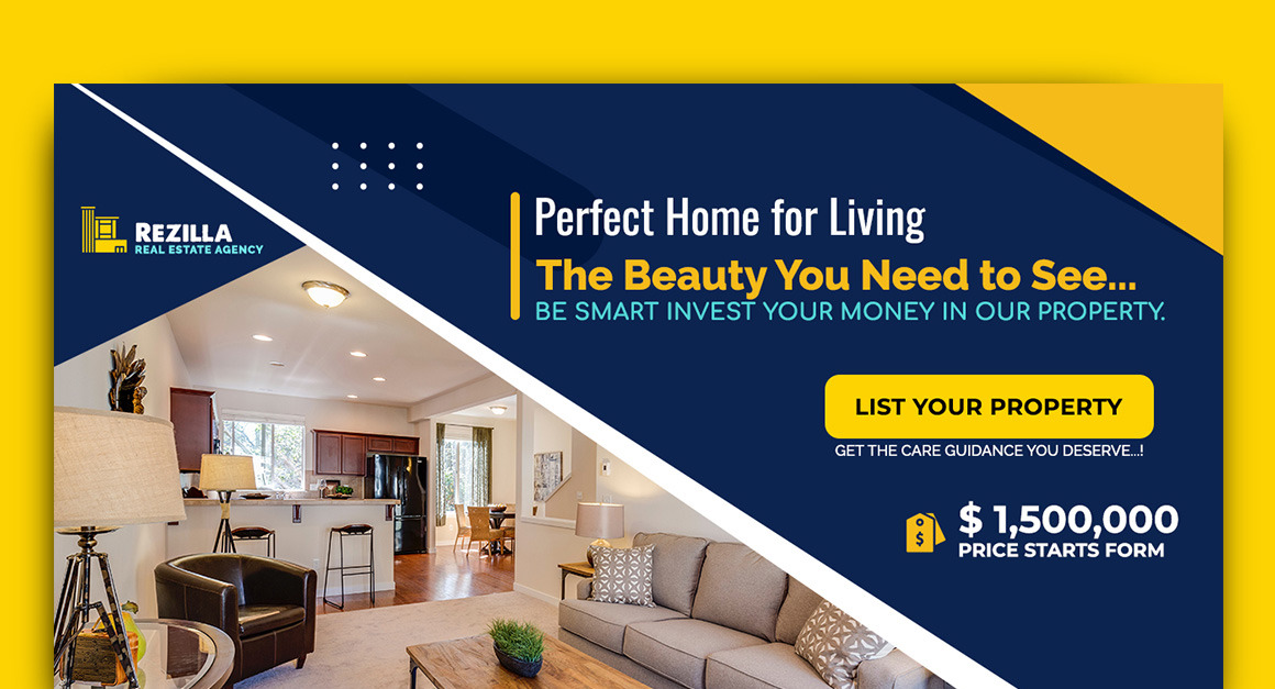 Real Estate YouTube Thumbnail Design Template-16