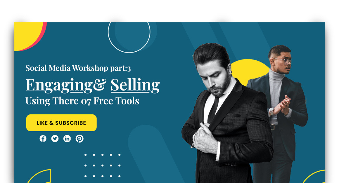 Social Media Workshop YouTube Thumbnail Design Template-07