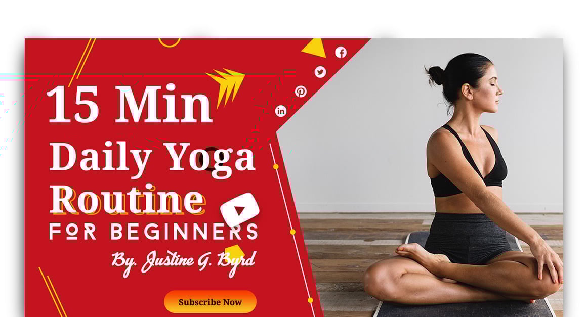 Yoga and Meditation YouTube Thumbnail Design Template-01