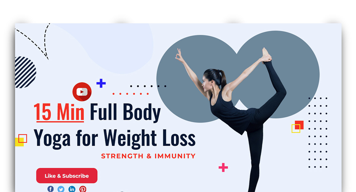 Yoga and Meditation YouTube Thumbnail Design Template-09