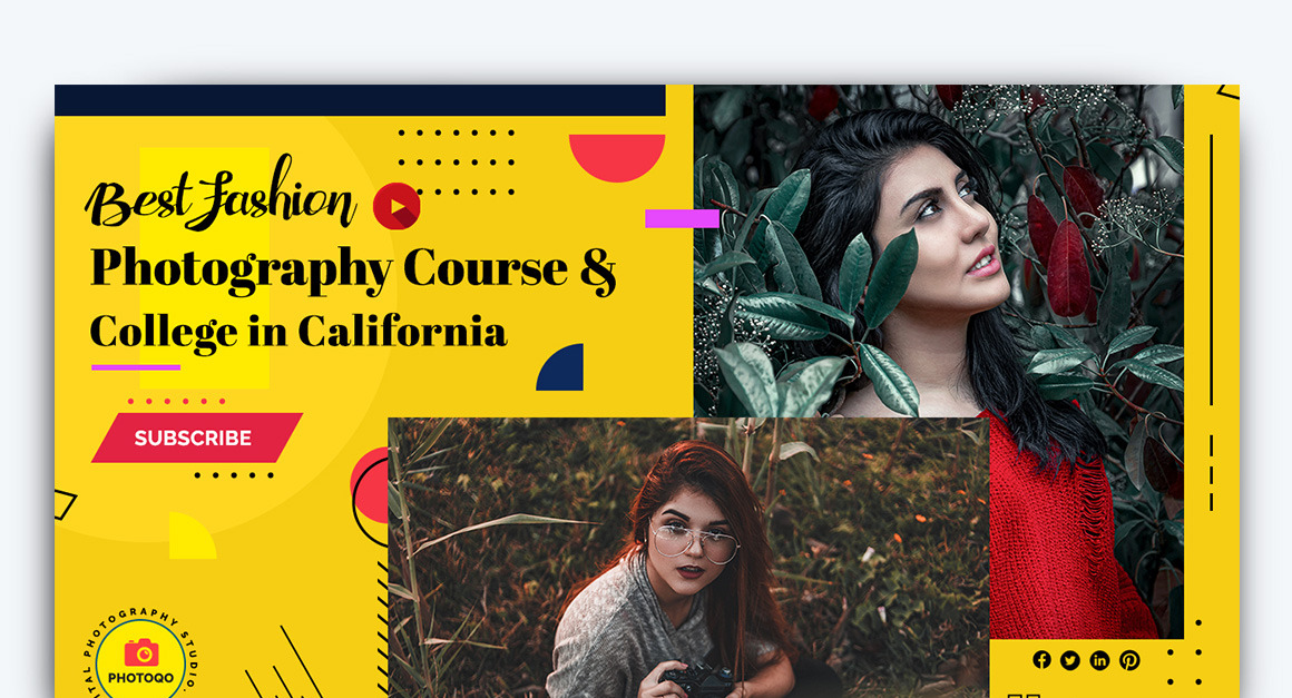 Photography YouTube Thumbnail Design -11 - TemplateMonster