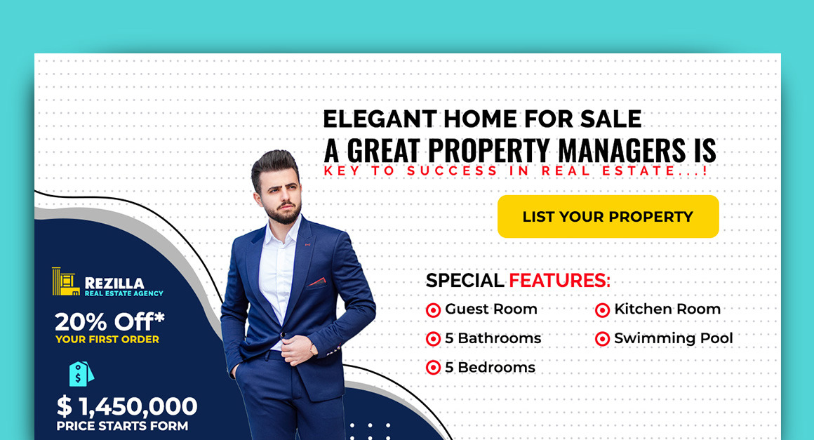 Real Estate YouTube Thumbnail Design -14 - TemplateMonster