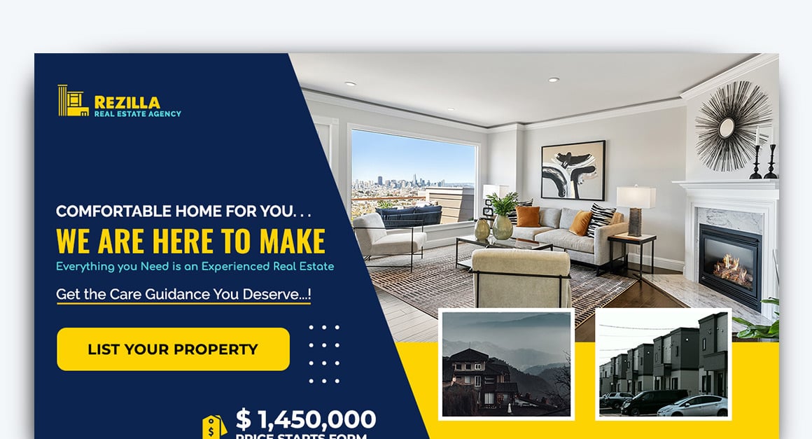 Real Estate YouTube Thumbnail Design -018 - TemplateMonster