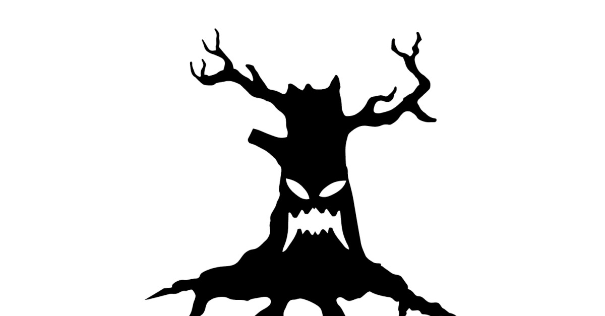Halloween Tree For Your Design For The Holiday Halloween V1