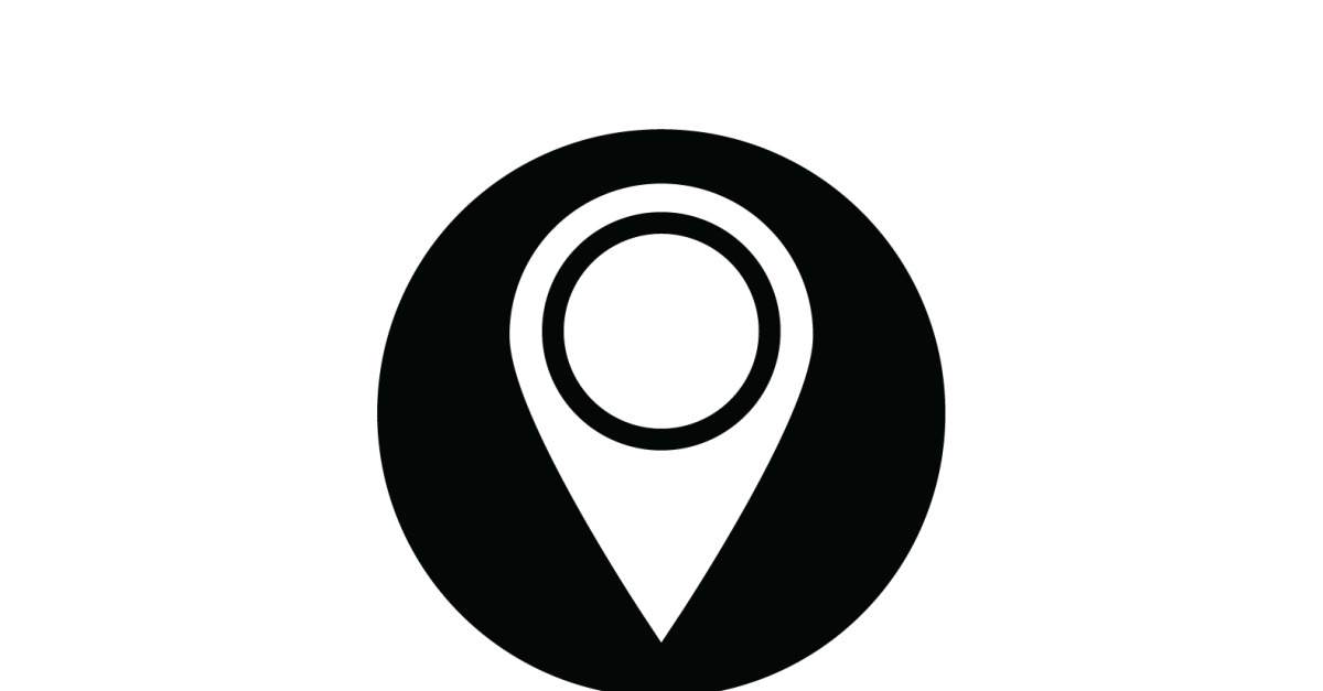 Icône de point de localisation Illustration vectorielle V16