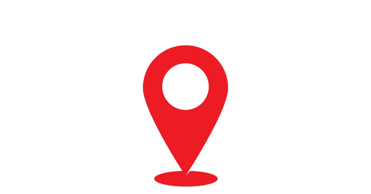 Konum Noktası Simgesi Vektör Çizim V5 - TemplateMonster