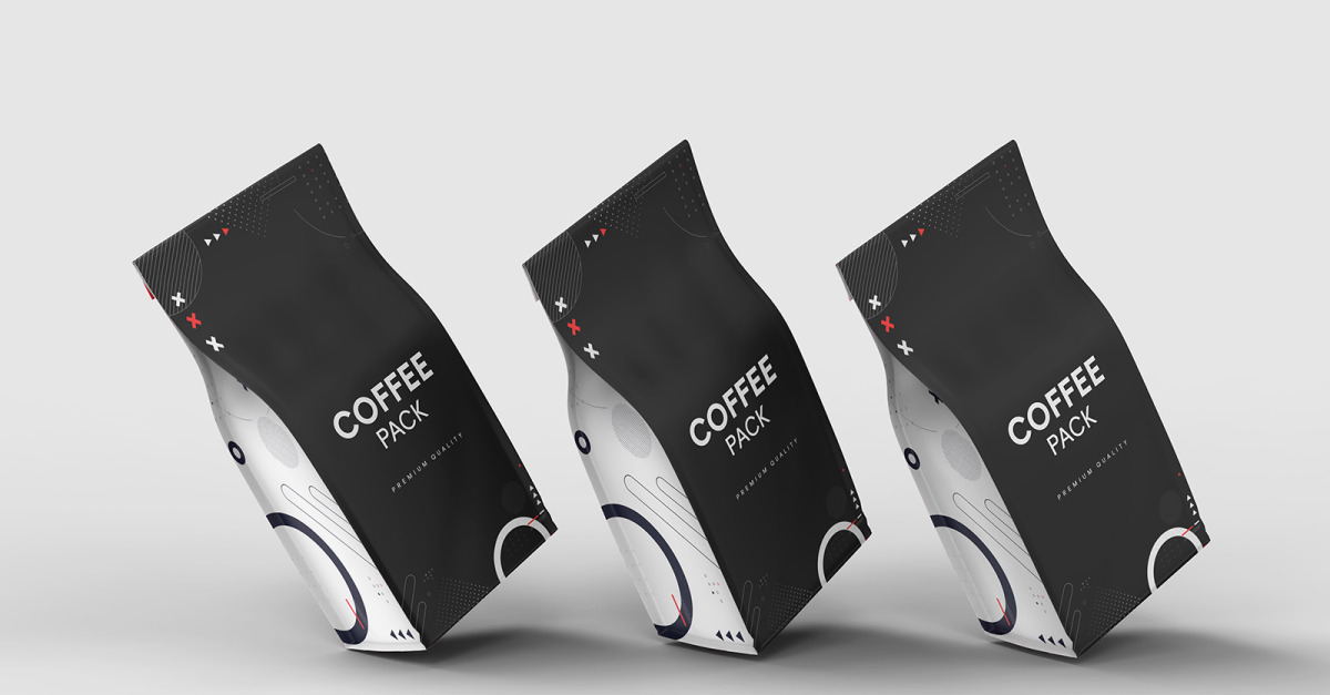Coffee Pack Mockup Vol 06 #284905 - TemplateMonster