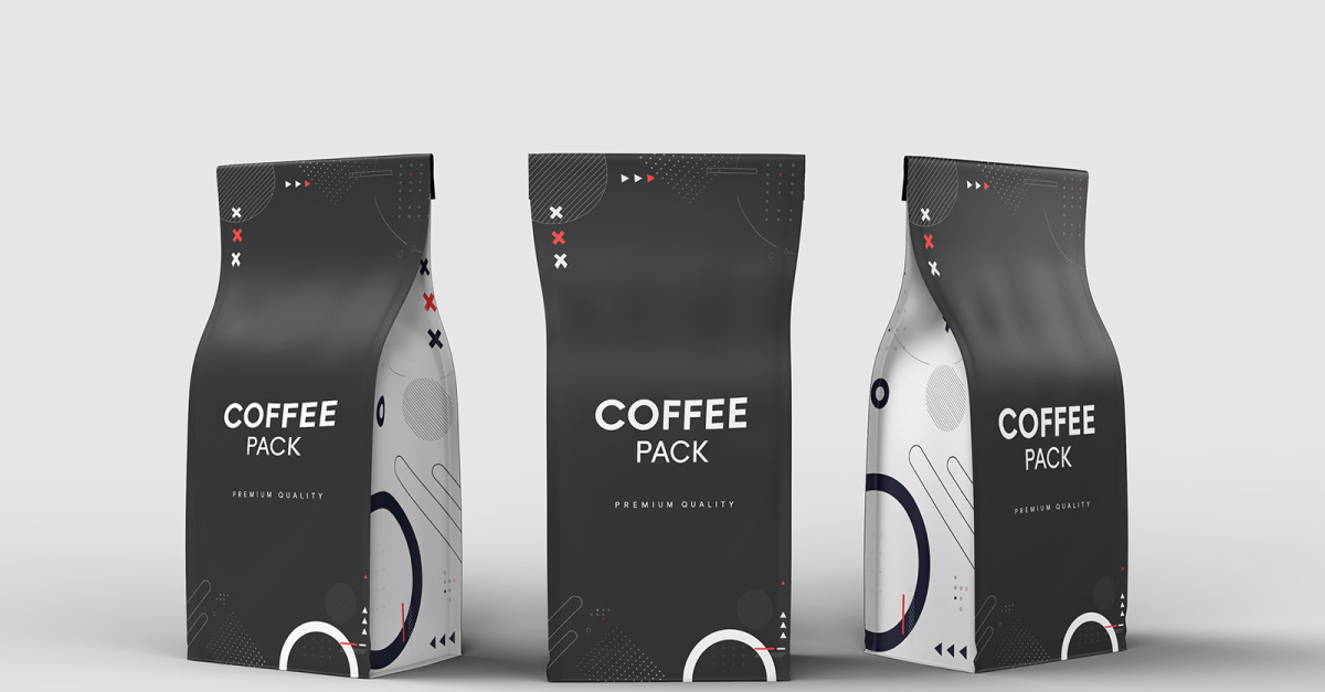 Coffee Pack Mockup Vol 15 #285031 - TemplateMonster