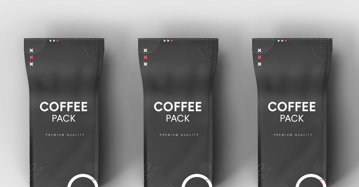 Coffee Pack Mockup Vol 28 #285051 - TemplateMonster