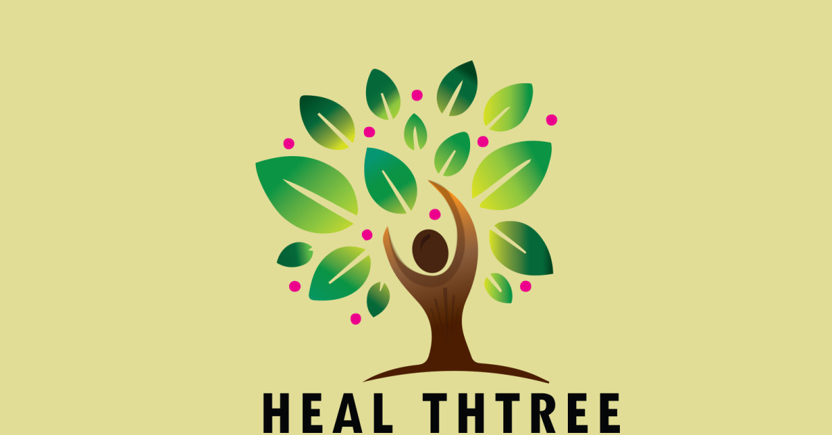 Identité visuelle Health Tree Logo #285025 - TemplateMonster