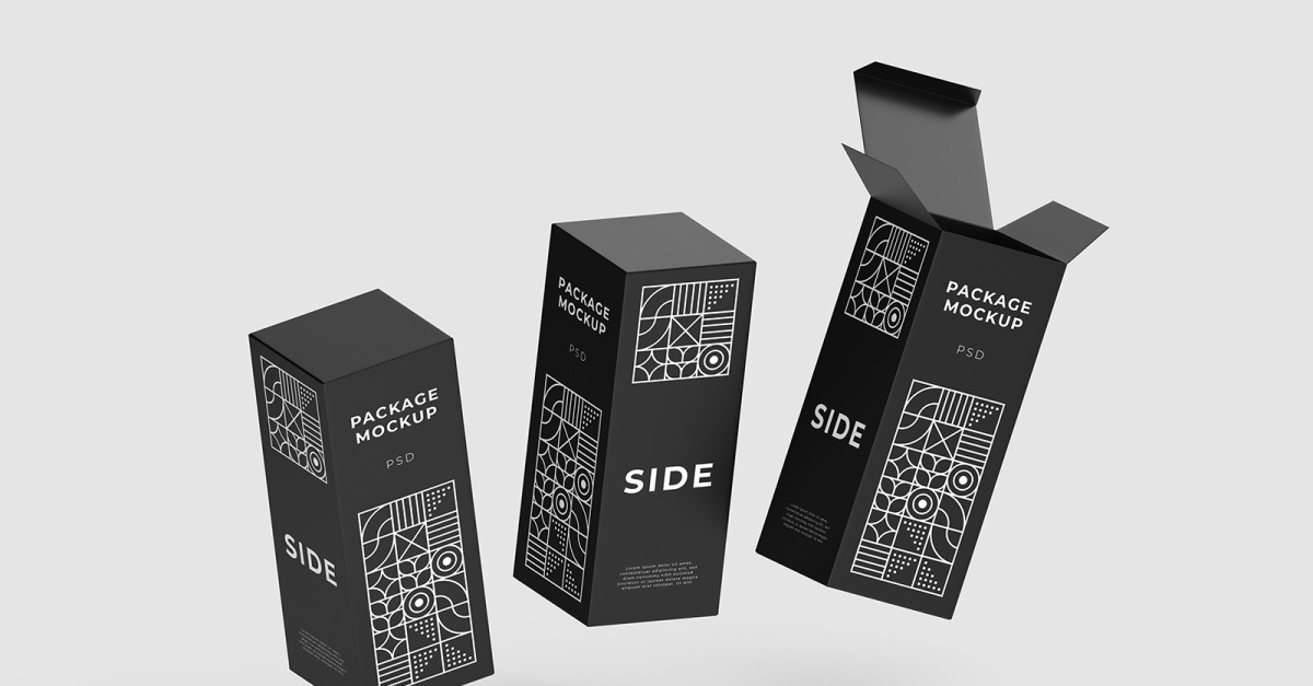 Product Box Mockup Vol 26 #285130 - TemplateMonster